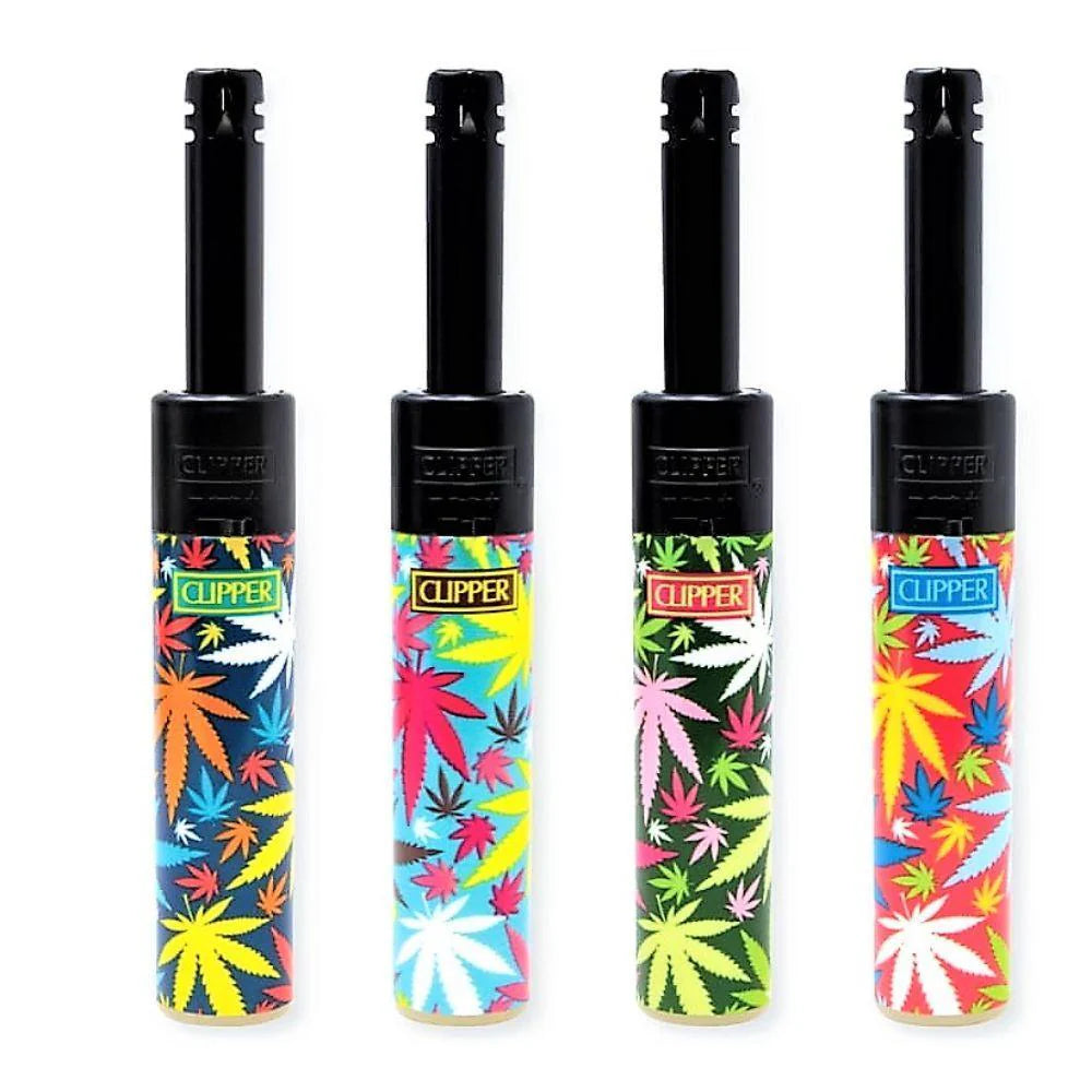 Clipper Mini Tube Lighter - Leaves Design – Vapor Medicare Philippines